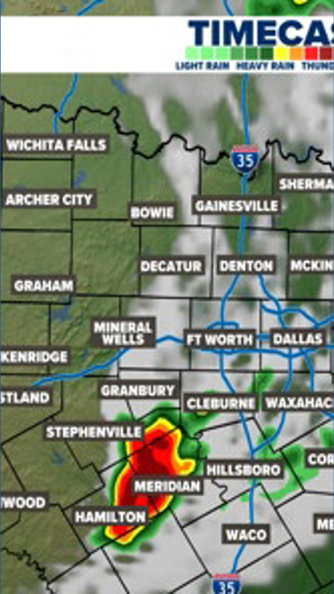 DFW Weather: Light showers today, warm temperatures this afternoon but ...