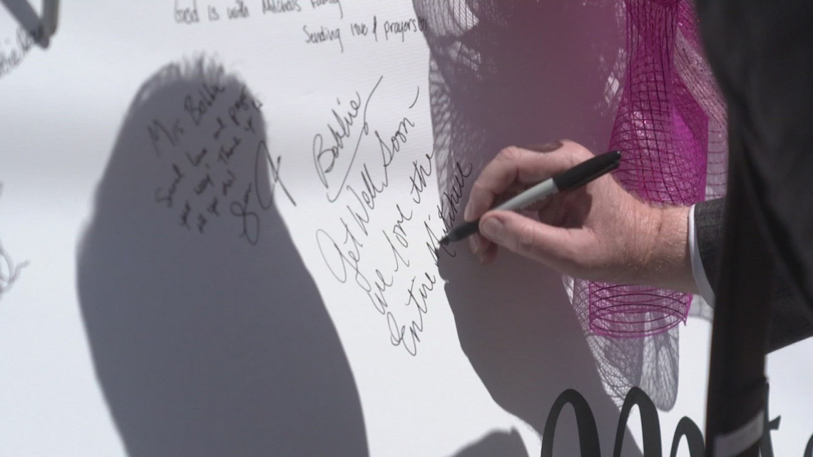 Denton community shows support for commissioner stabbed in attack ...