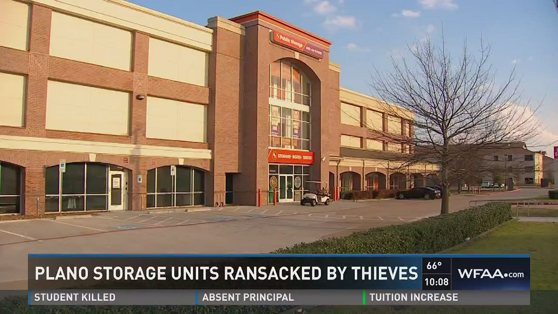Plano thieves targeting storage units | wfaa.com