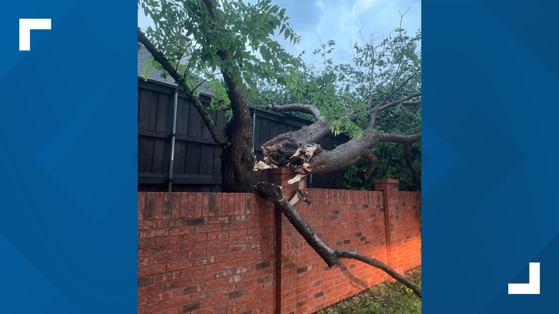 DFW severe storm damage after tornado warnings: Updates | wfaa.com