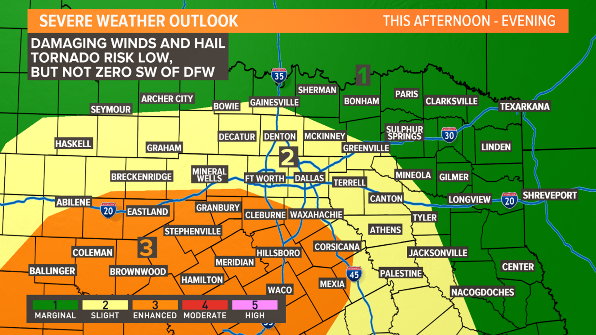 DFW weather: Severe weather threat over for DFW | wfaa.com
