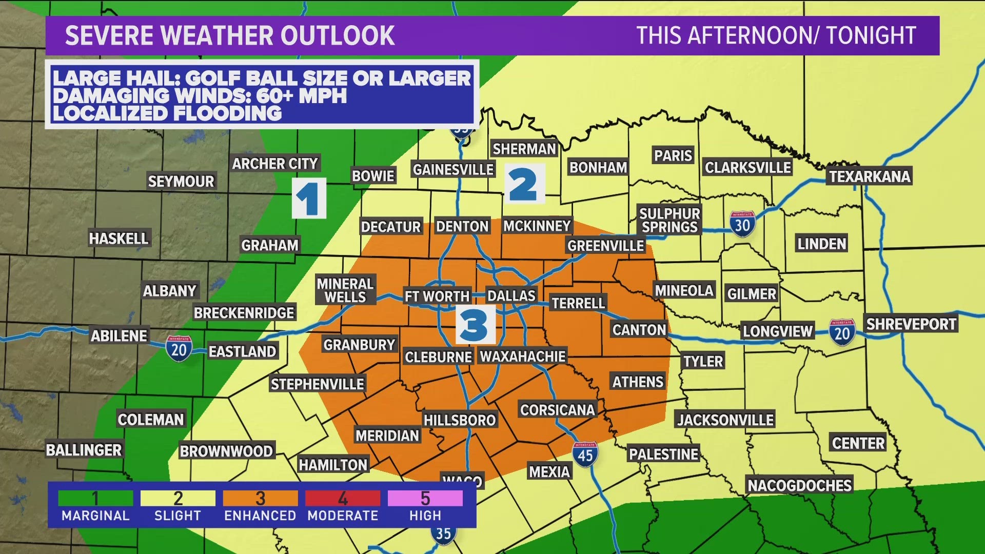 DFW Weather: What to know about Tuesday severe weather chances | wfaa.com