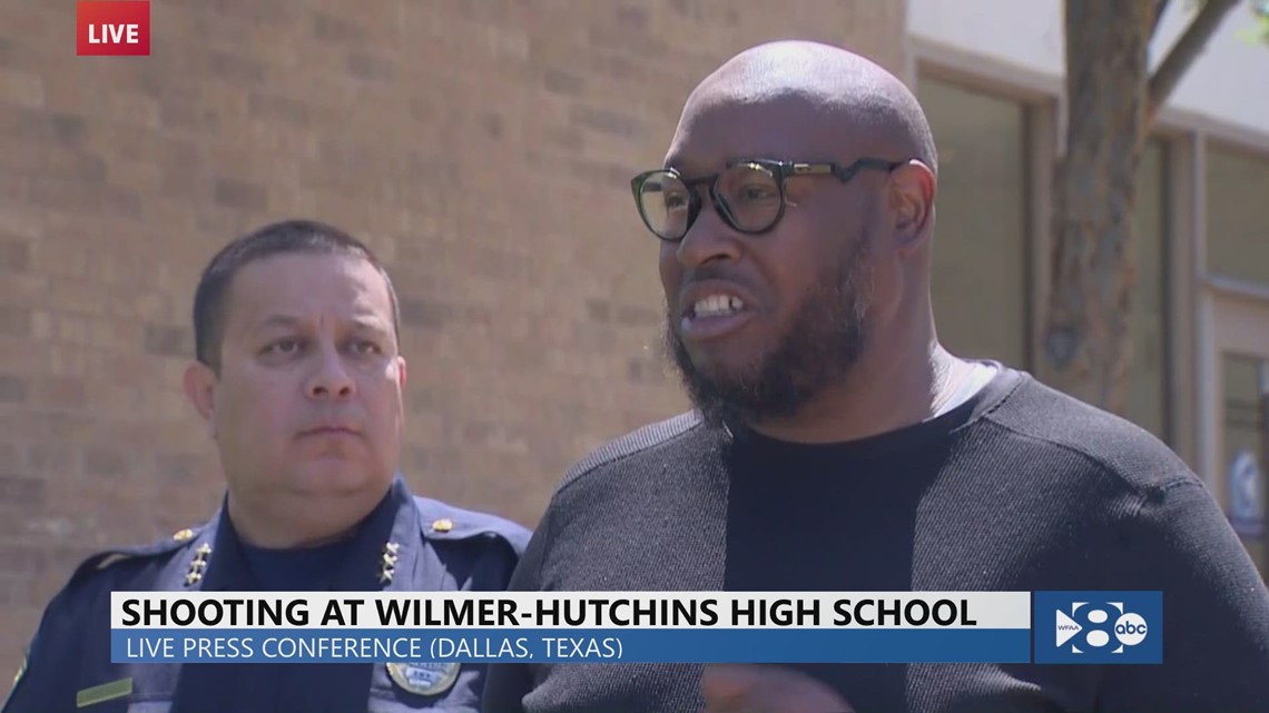 Dallas ISD trustee Maxie Johnson remarks on shooting at Wilmer-Hutchins ...