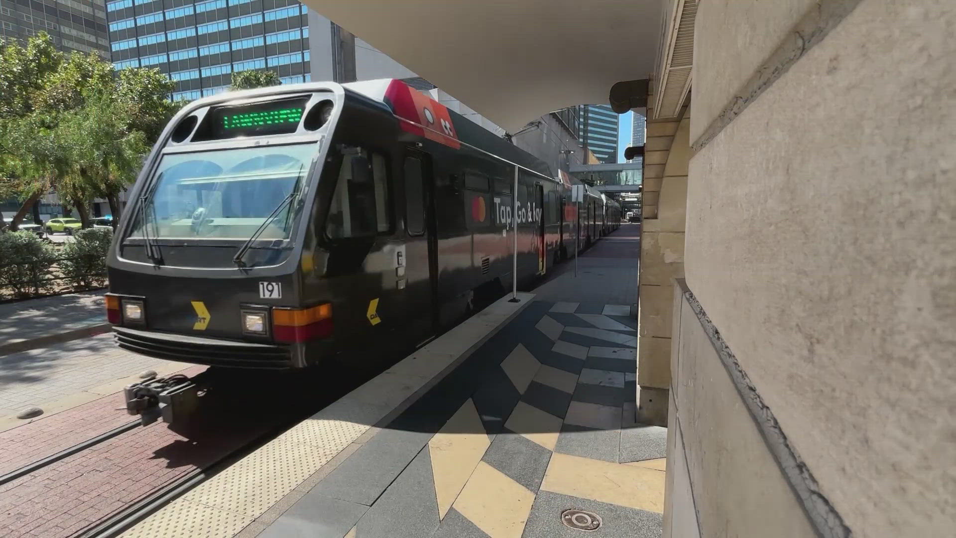 Passengers react as DART police continue search for latest shooting ...