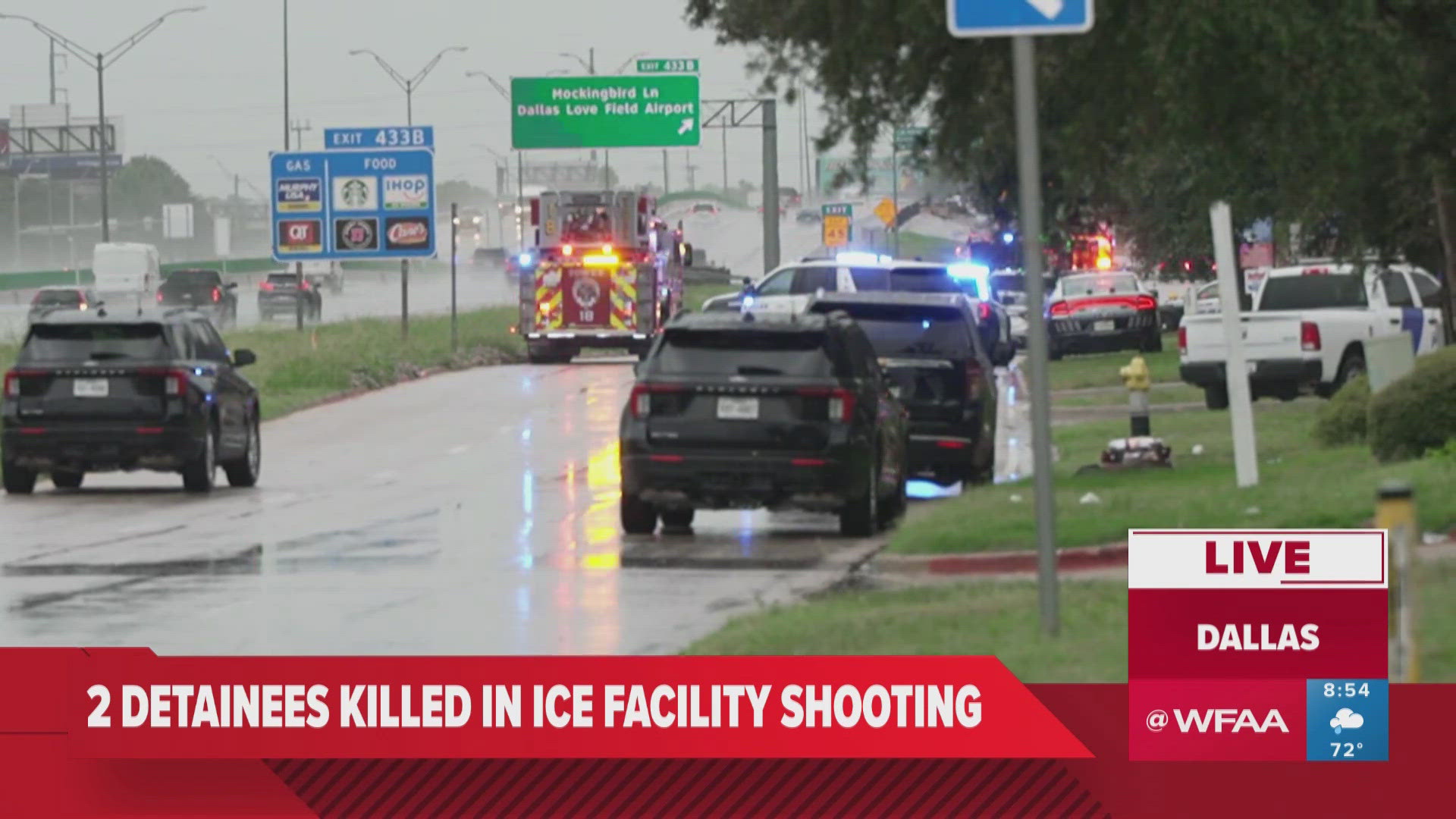 Law enforcement investigates attack on Dallas ICE facility | wfaa.com