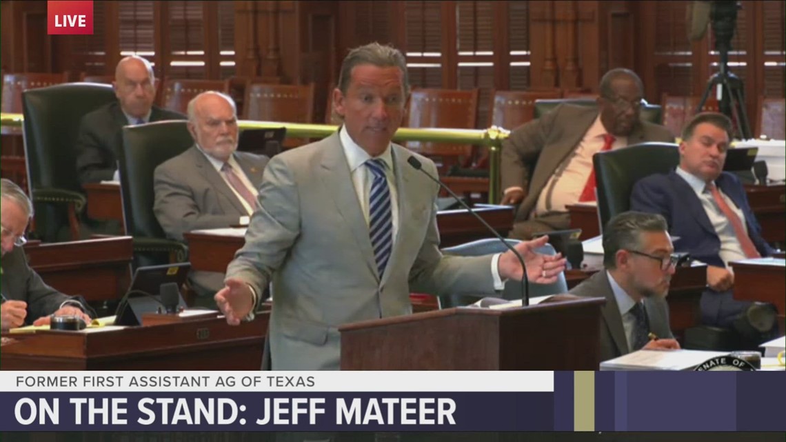 Paxton trial: Attorney Tony Buzbee asks Jeff Mateer about past ...