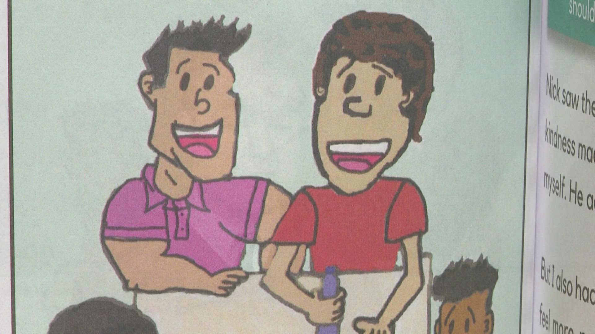 Teacher with autism creates book centered on anti-bullying | wfaa.com