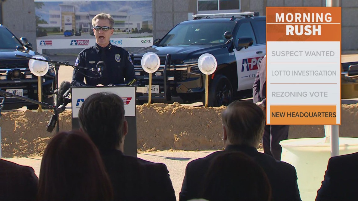 Allen Police Department breaks ground on a new headquarters | wfaa.com