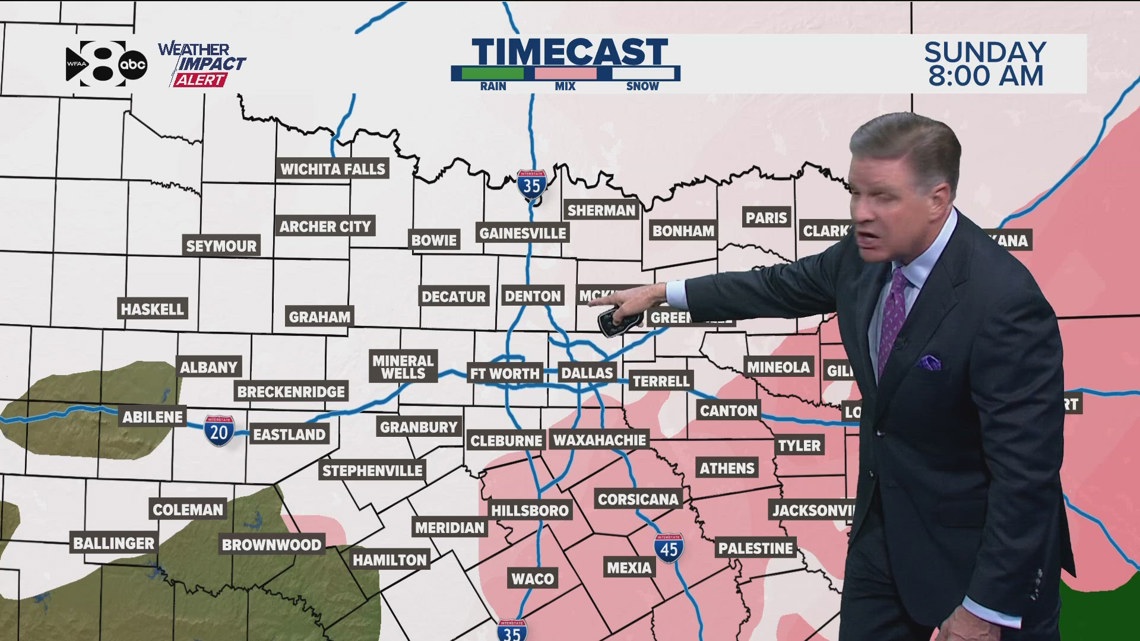 DFW Weather: Winter Storm Warning officially issued for all North Texas ...