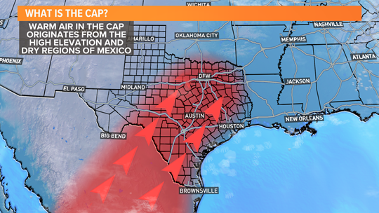What is 'the cap?' and what does it mean for North Texas weather ...