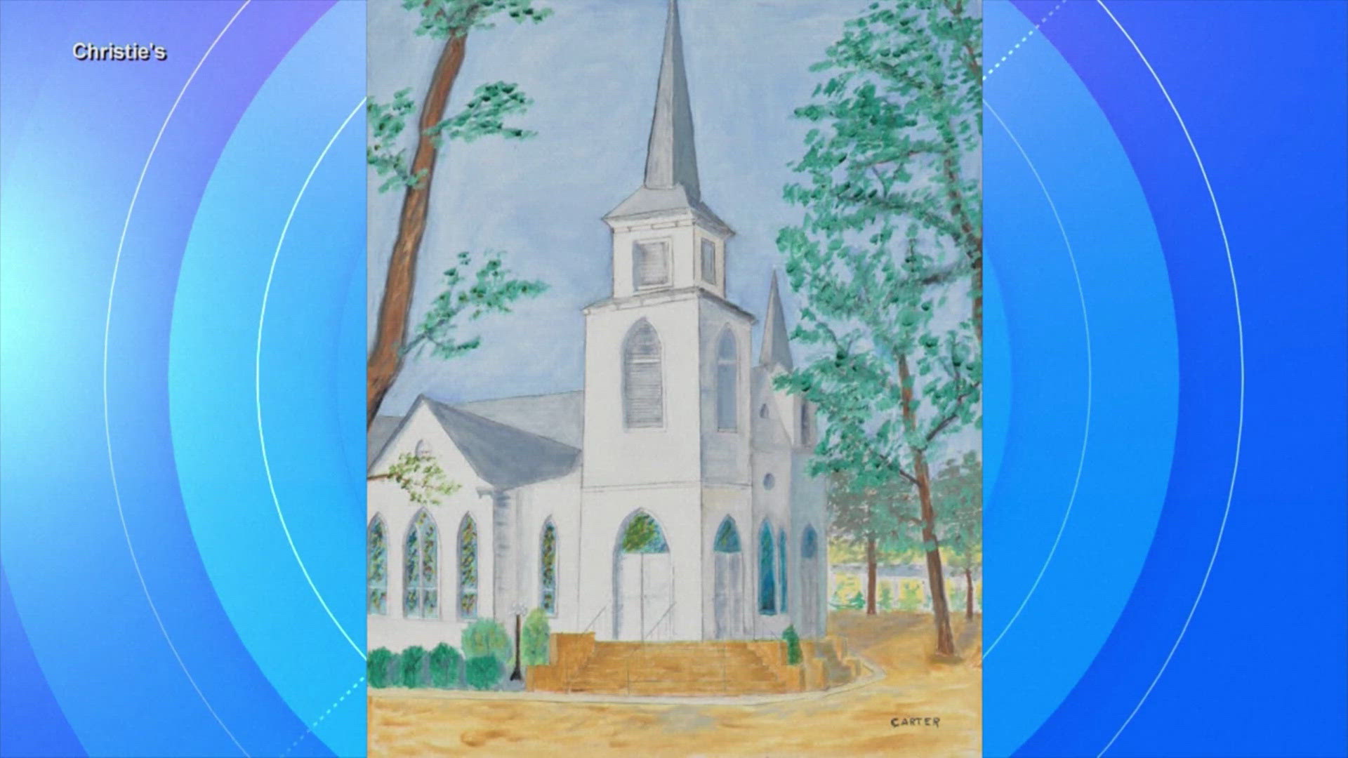 Paintings from President Jimmy Carter are now up for auction | wfaa.com