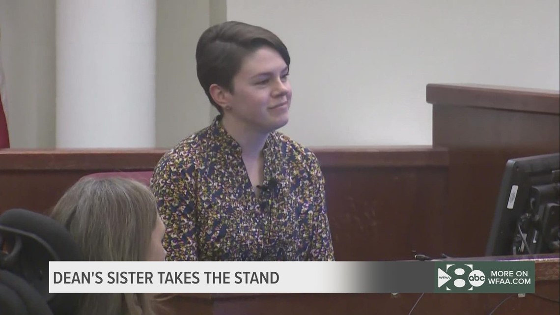 Aaron Dean trial: Dean's sister takes the stand | wfaa.com