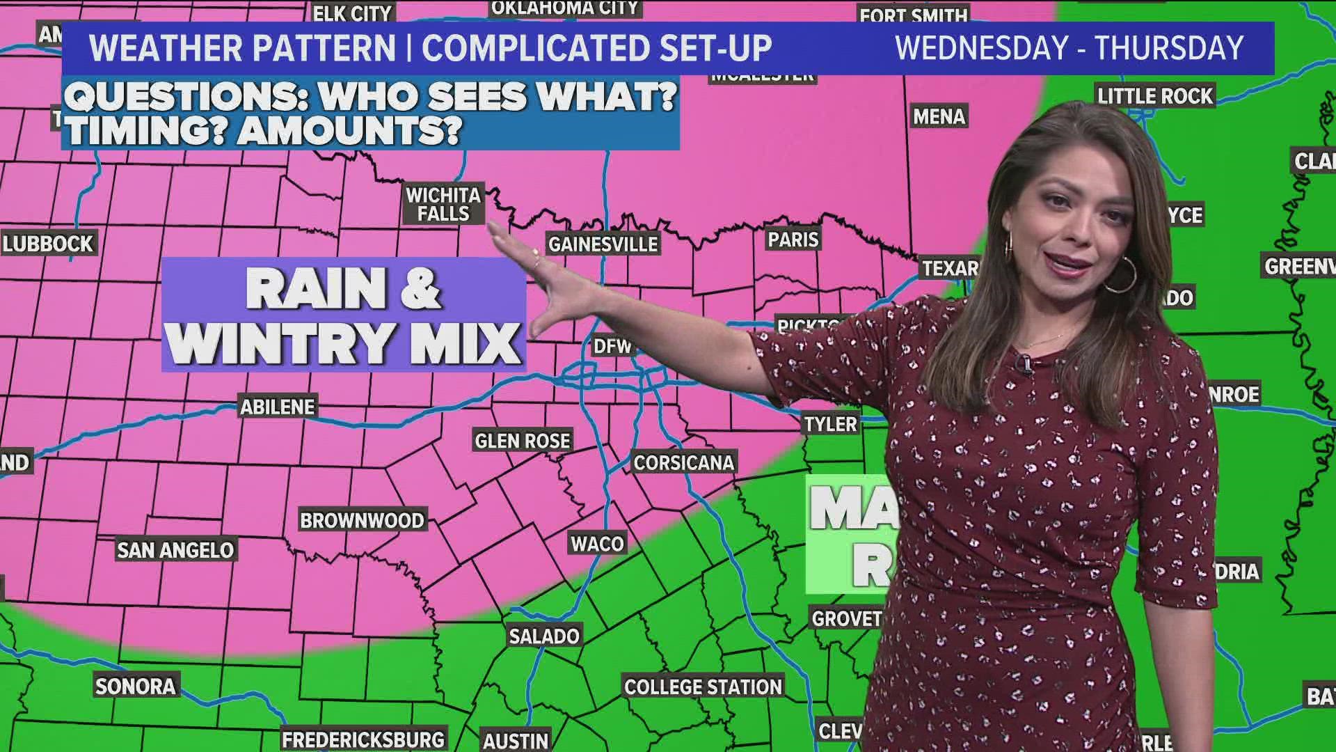 DFW weather: Storms possible Monday and then chance of icy conditions ... DFW weather: Storms possible Monday and then chance of icy conditions ...