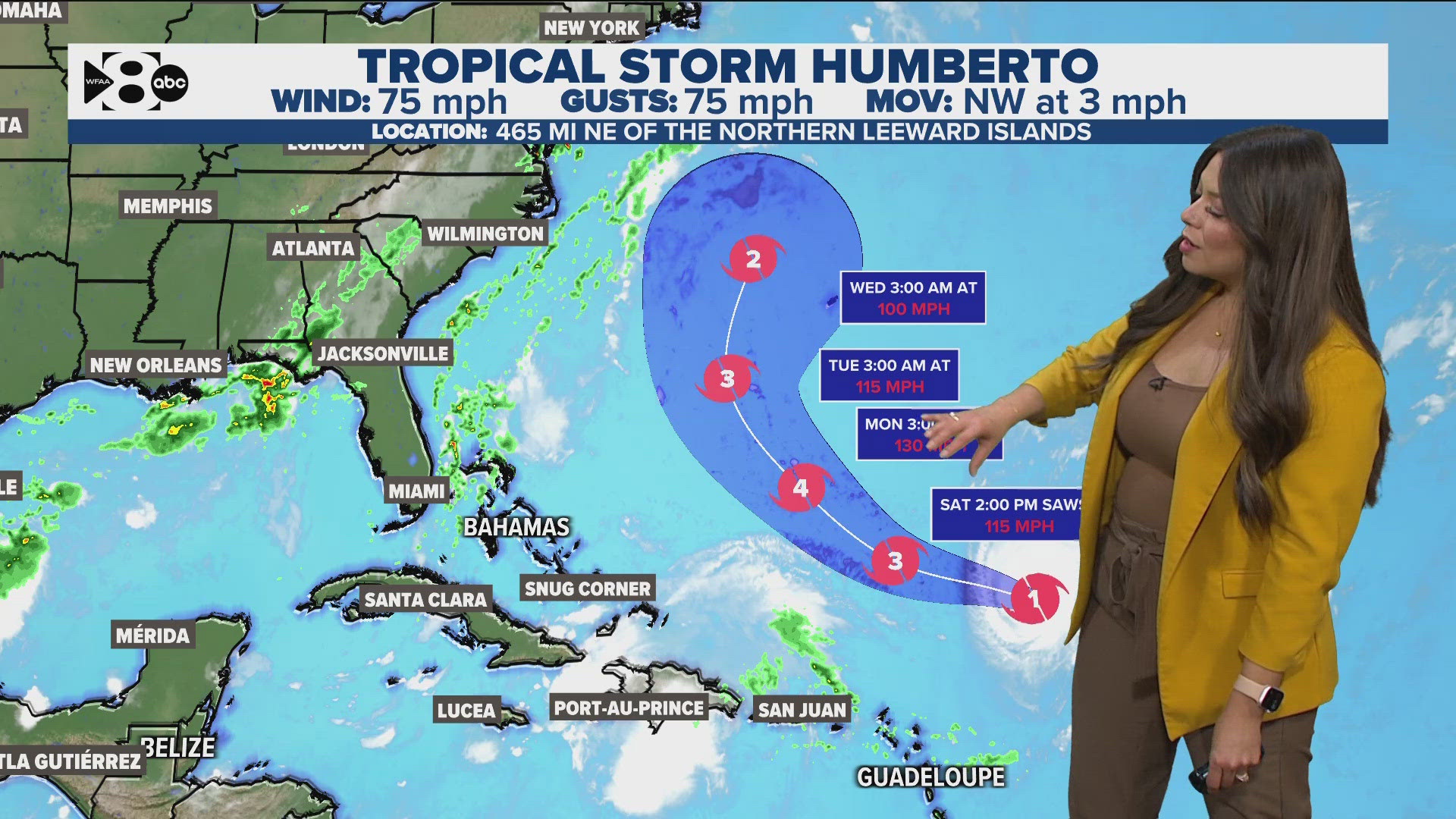 Storms form in the Atlantic. Here are the chances the storm will make ...