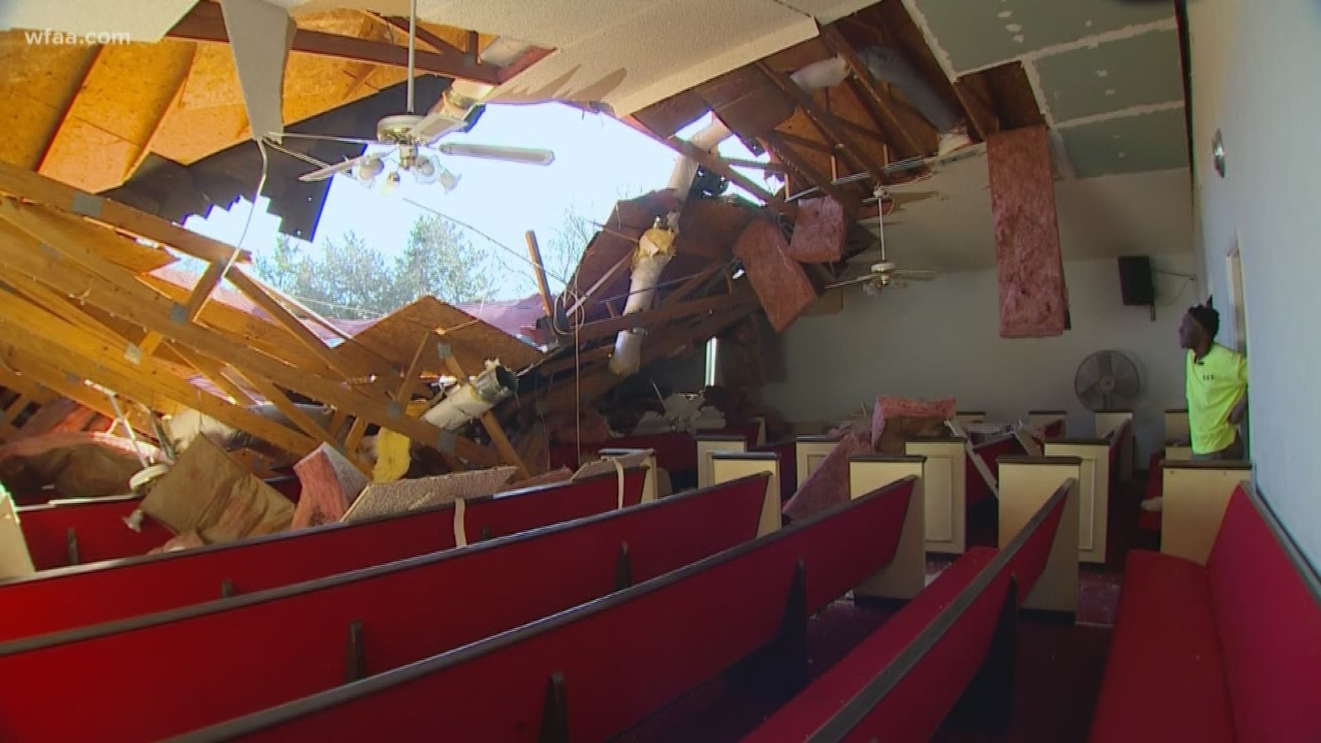 No injuries after Christmas Eve roof collapse at Oak Cliff Church ...