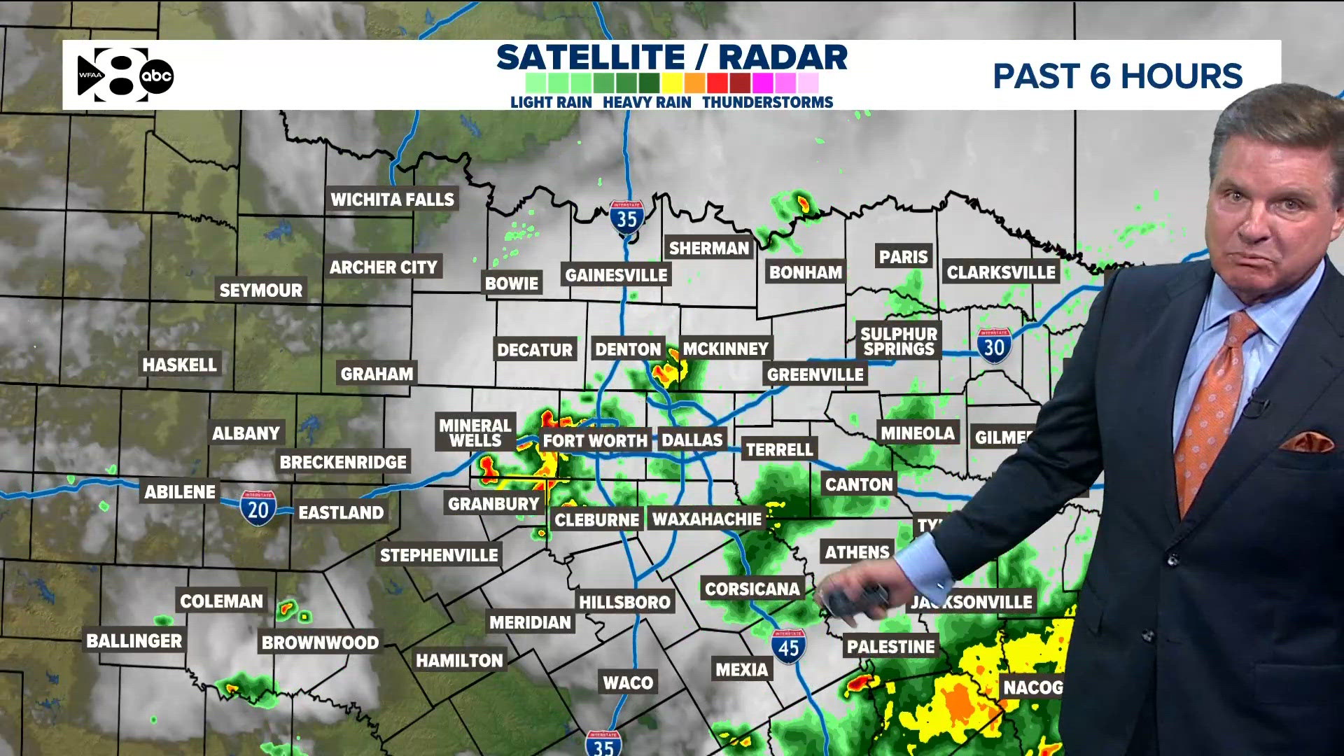 DFW Weather: Pop-up thunderstorms clearing out tonight, rain chances ...