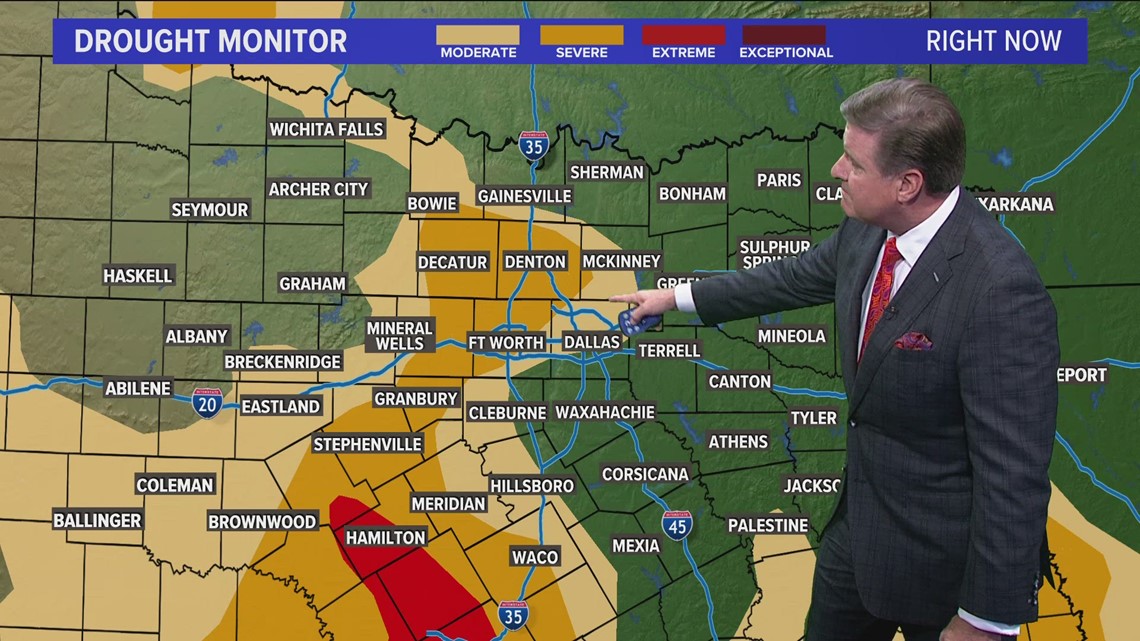 DFW weather: Dry spell leading to severe drought conditions, high fire ...
