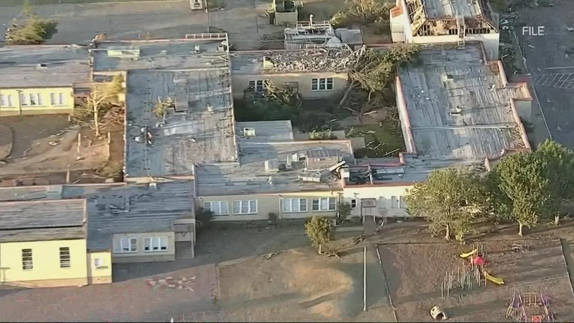 Thomas Jefferson High was destroyed during Dallas tornado in 2019. Its ...