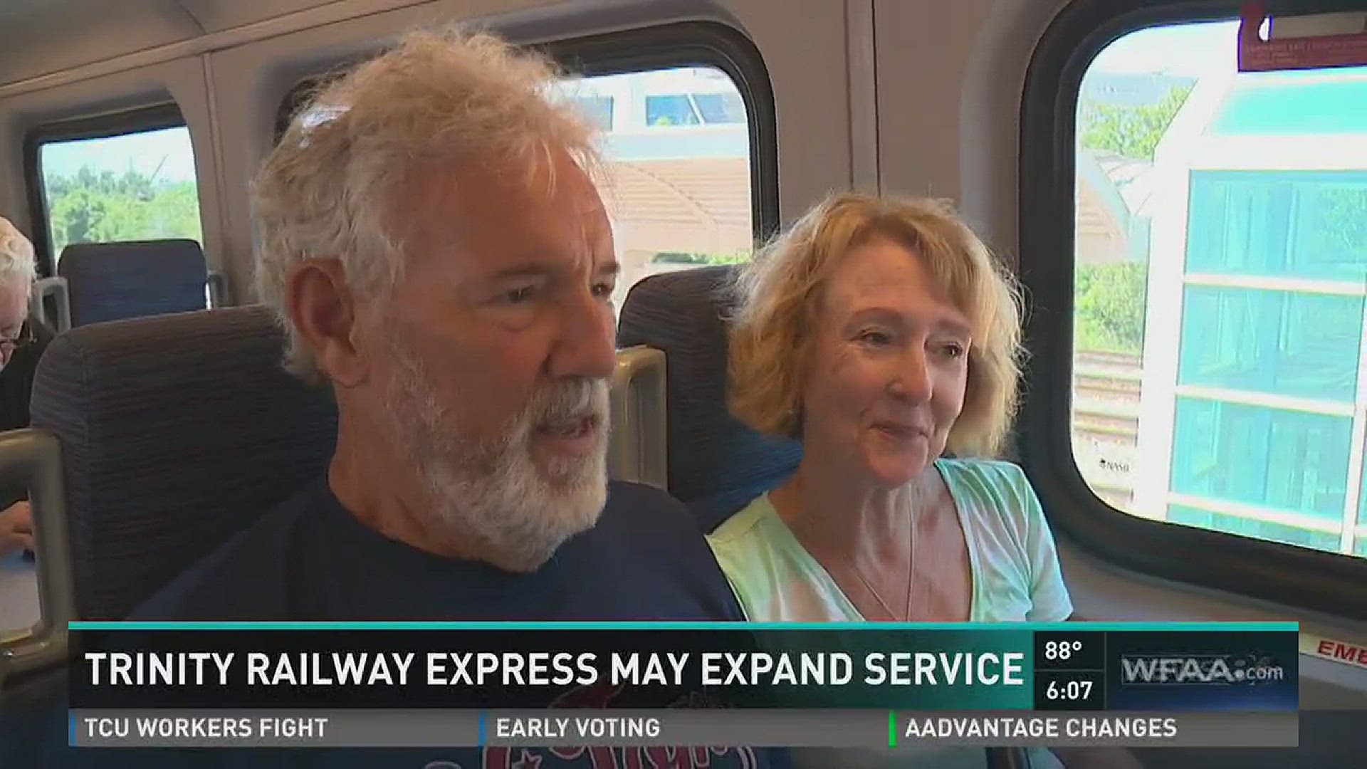 TRE looks to expand service between Dallas, Fort Worth | wfaa.com