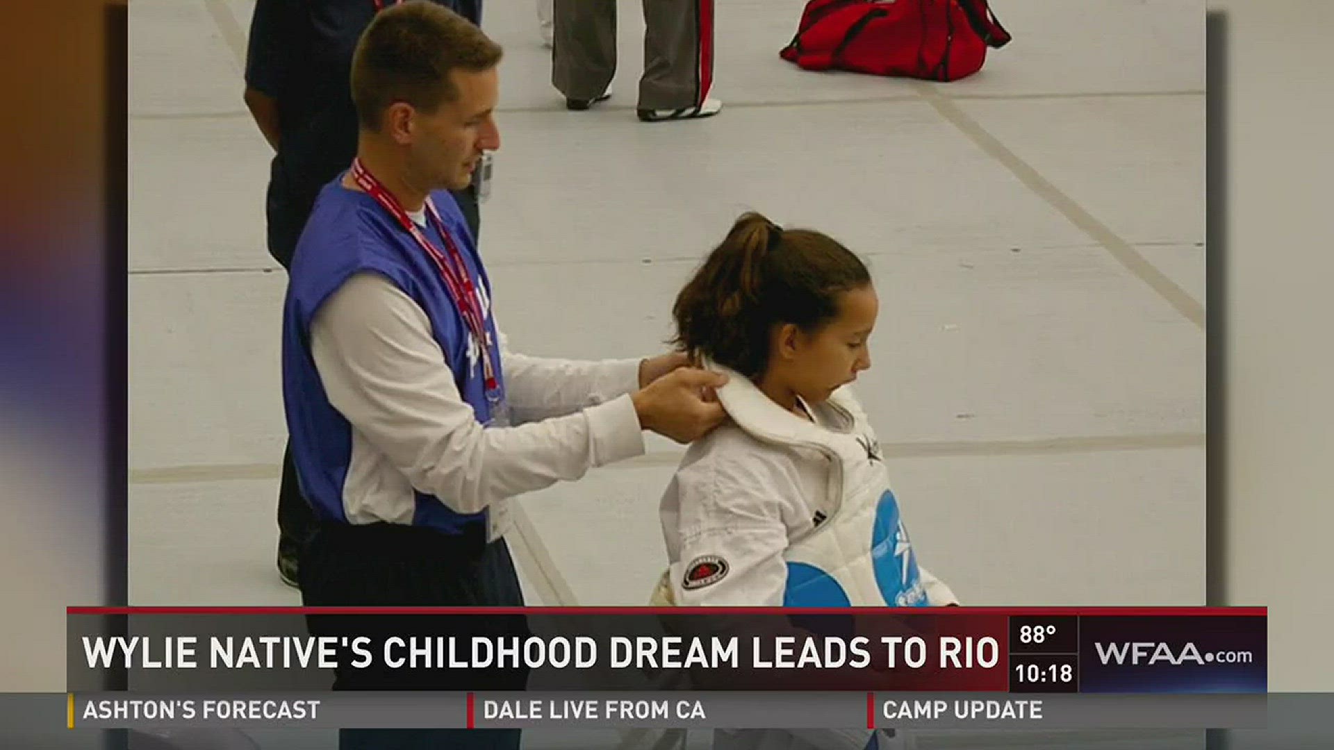 Wylie native's childhood dream leads to Rio | wfaa.com