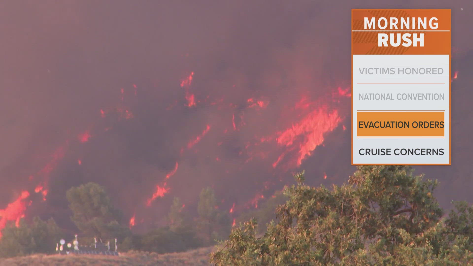 California wildfires: Lake Fire causes evacuations | wfaa.com