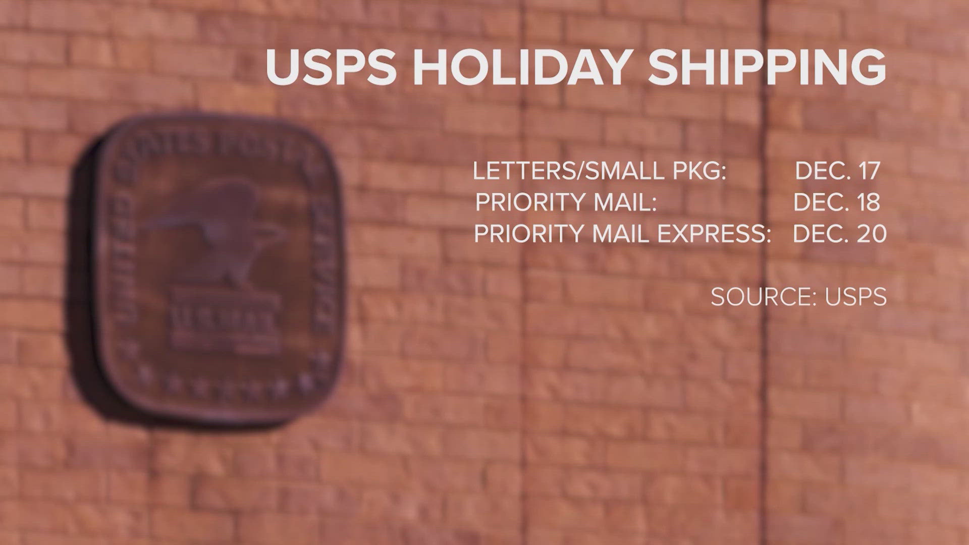 Postal workers in Coppell prepare for a busy mail season | wfaa.com