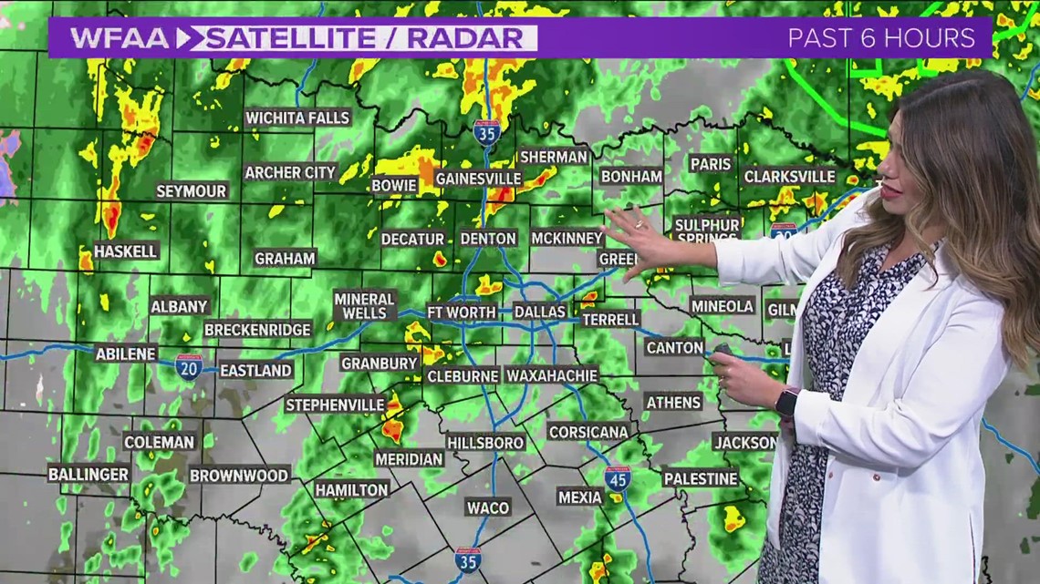 DFW weather: Rain forecast - when, where and how much | wfaa.com