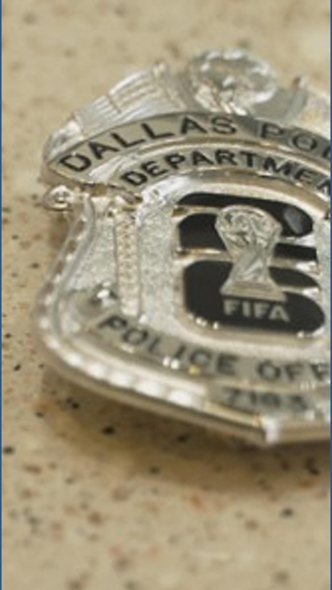 Dallas PD sporting special badges for FIFA World Cup | wfaa.com