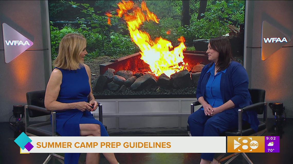 Summer Camp Prep Guidelines | wfaa.com