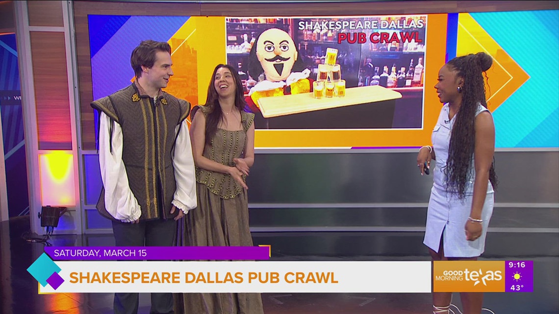 Shakespeare Dallas Pub Crawl | wfaa.com