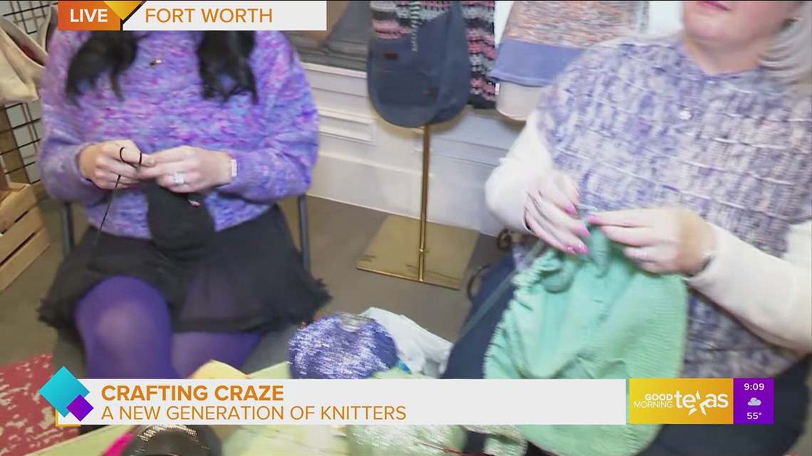 Crafting Craze: A new generation of knitters | wfaa.com