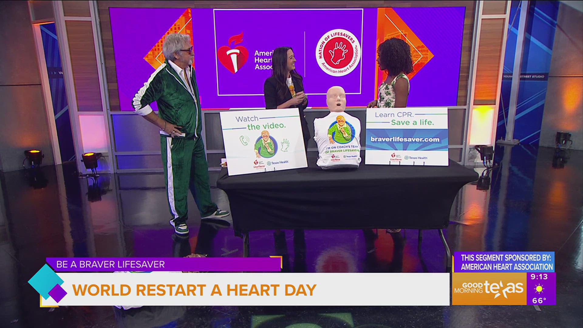Sponsored: Be A Braver Lifesaver - World Restart a Heart Day | wfaa.com