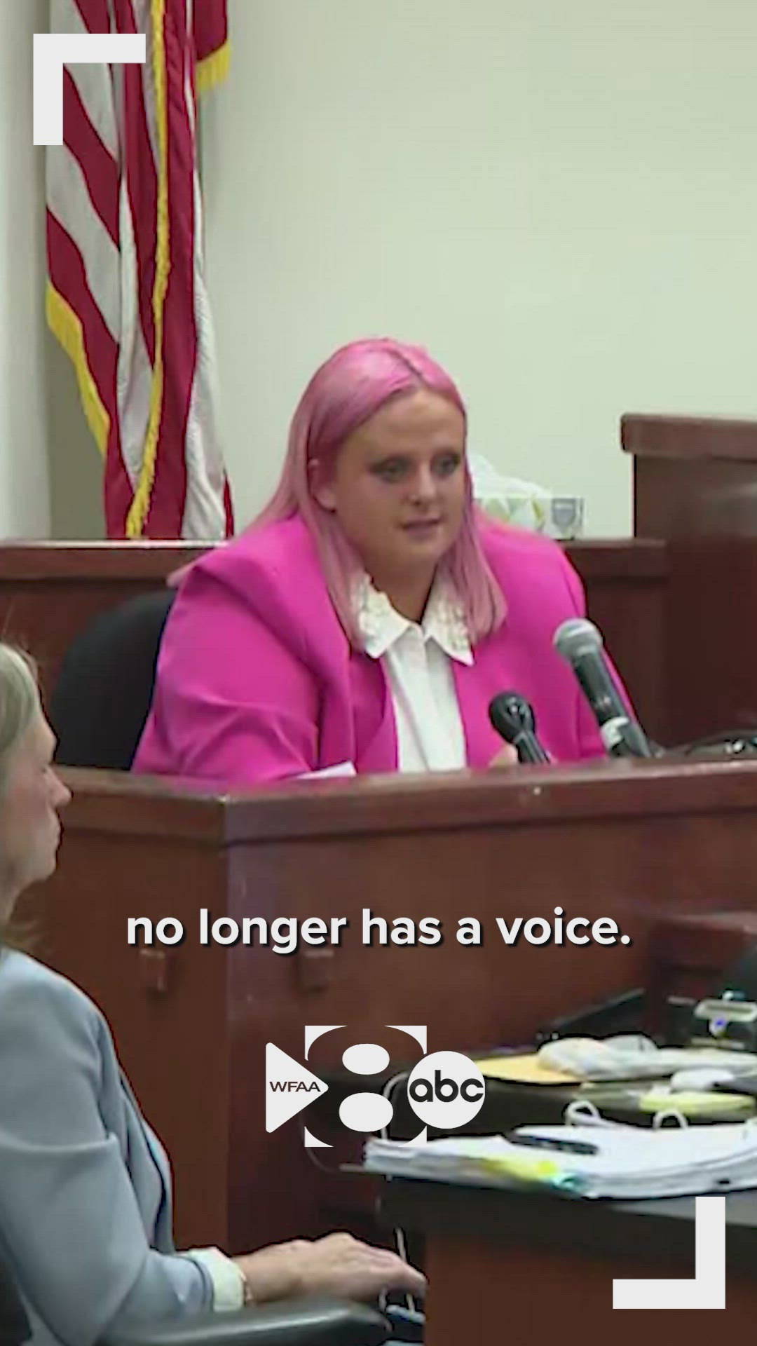 "I will be her voice." | Maitlyn Gandy explains why she has attended ...