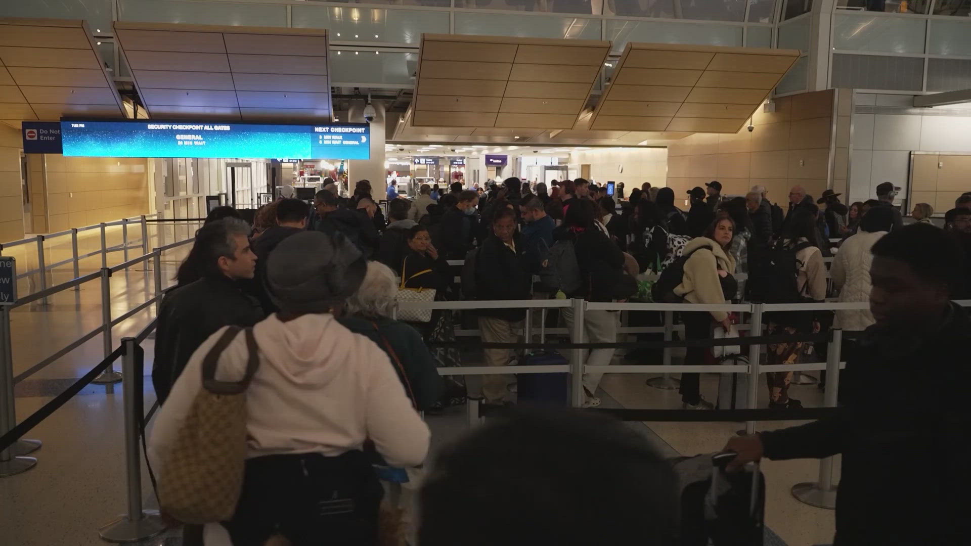 DFW travel impacts: Peak travel day causing delays, security wait times ...