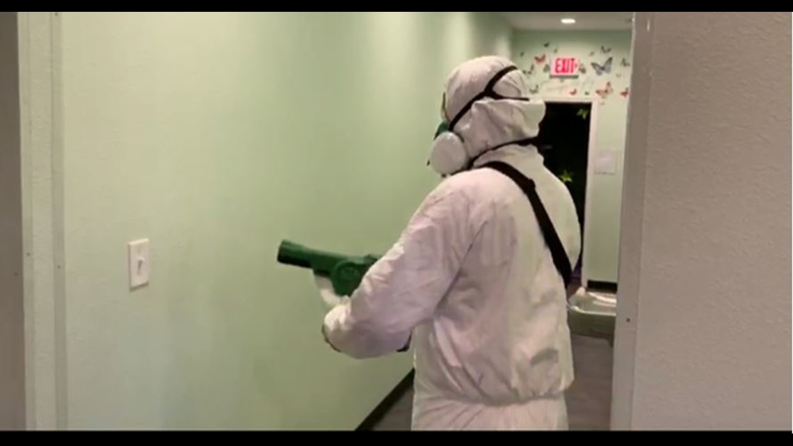 Sanitizing company busier than ever, as Dallas office buildings prepare ...