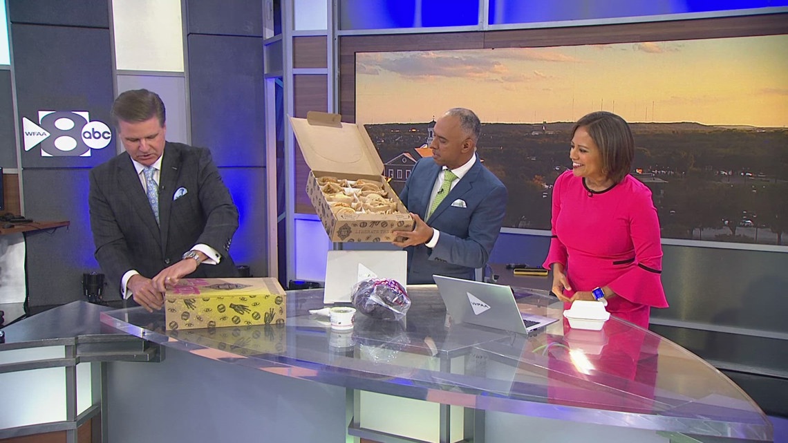 WFAA Chief Meteorologist Pete Delkus celebrates Taco Tuesday! | wfaa.com