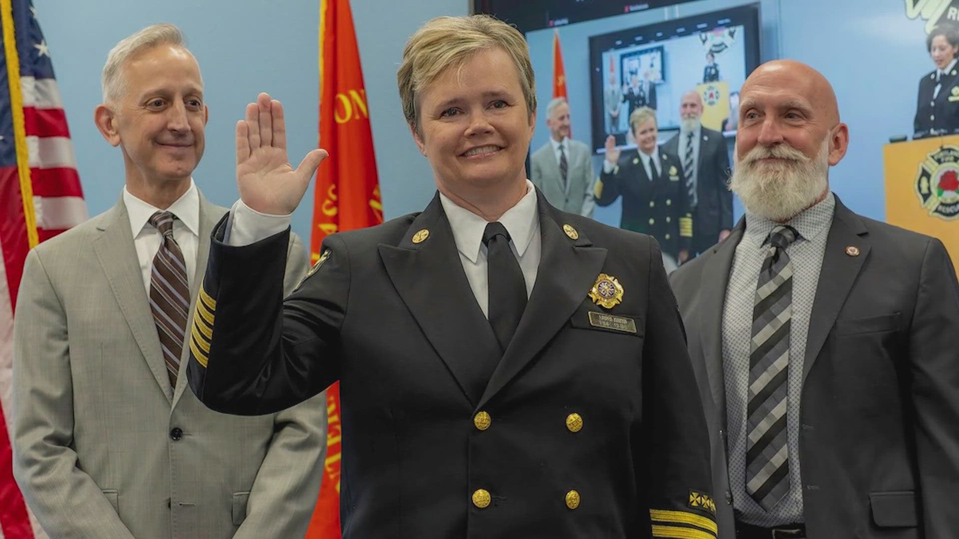 Lauren Johnson becomes Portland's new fire chief | wfaa.com