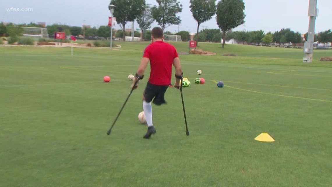 Back from the World Cup, the U.S. Men's Amputee Soccer Team trains in ...