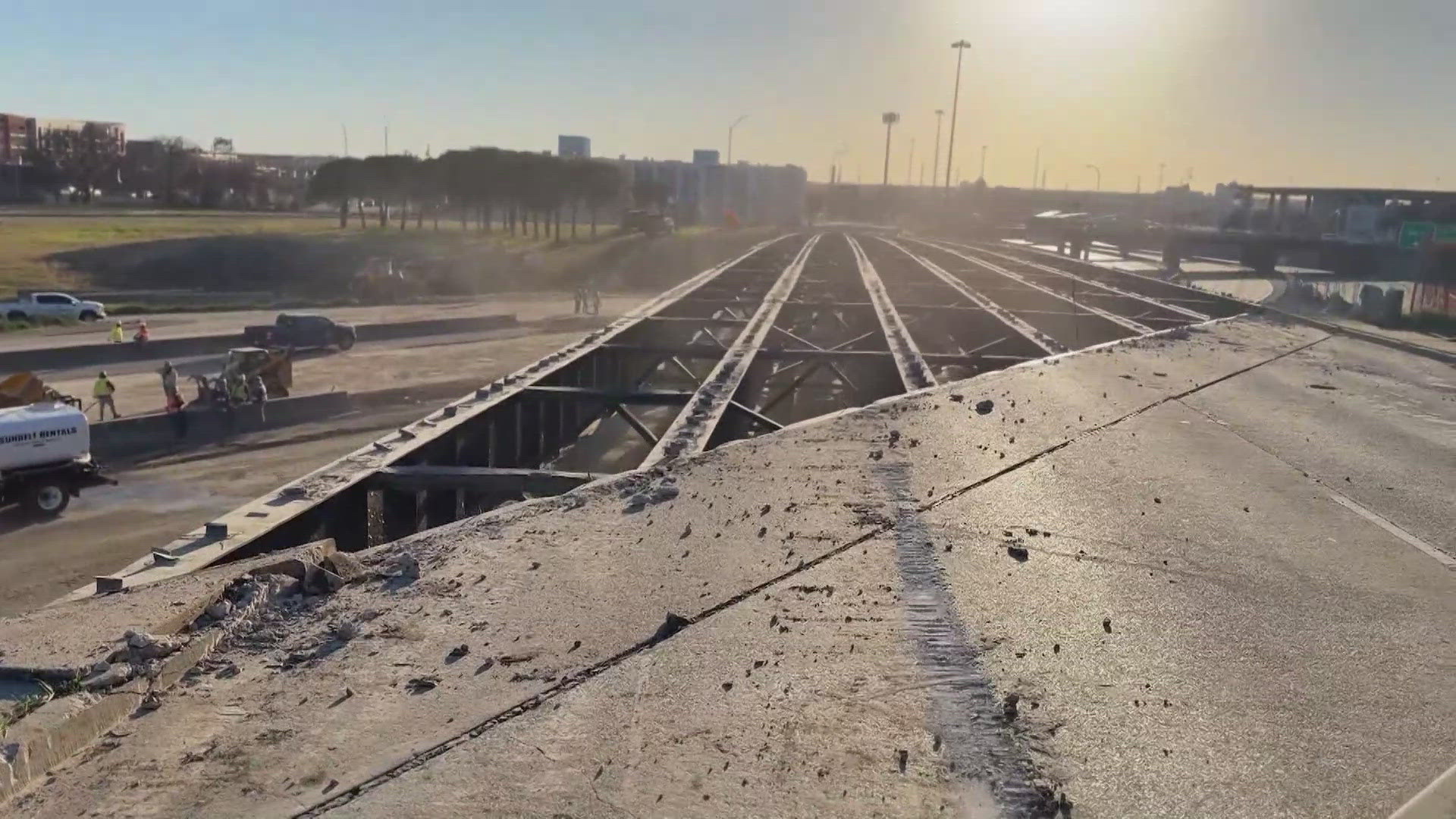 Weekend I-30 shutdown marks first major milestone in years-long Dallas ...