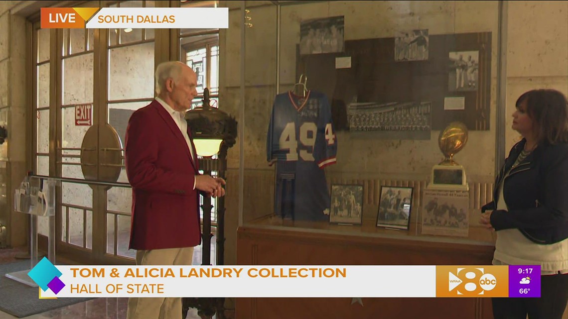 The Tom & Alicia Landry Family Collection at Hall of State | wfaa.com