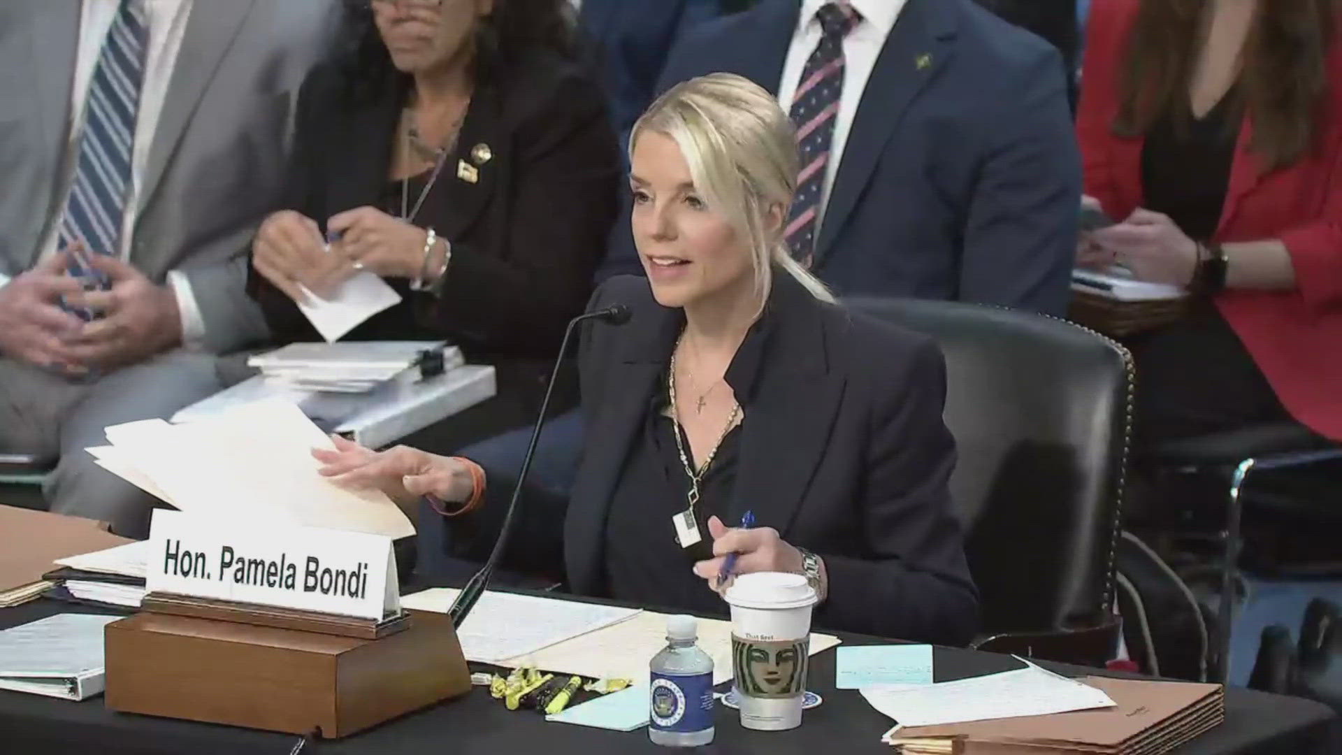 U.S. Attorney General Pam Bondi ordered to testify in Jeffrey Epstein ...
