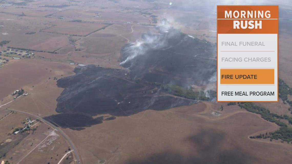 Texas wildfire updates: Johnson County fire 100% contained | wfaa.com