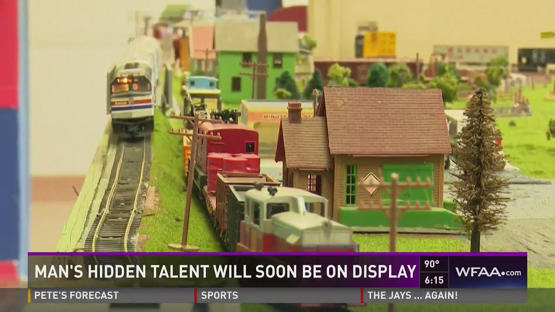 Cleburne man's impressive train collection to be on display | wfaa.com