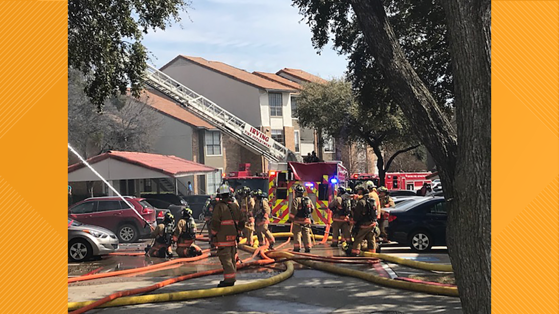 15 residents displaced following Irving apartment fire | wfaa.com