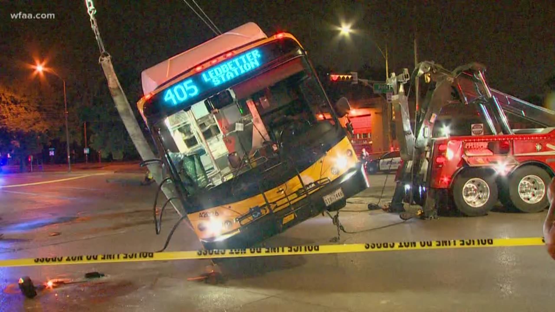 Deadly DART crash in Oak Cliff | wfaa.com