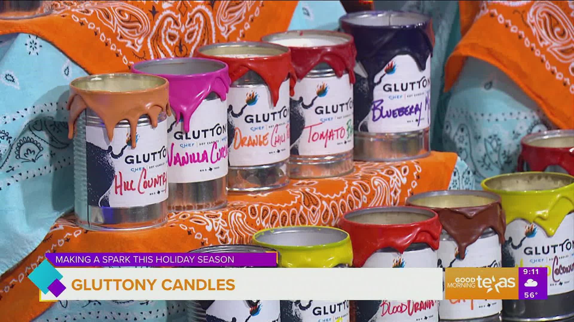Gluttony Candles - Making a spark this holiday season | wfaa.com