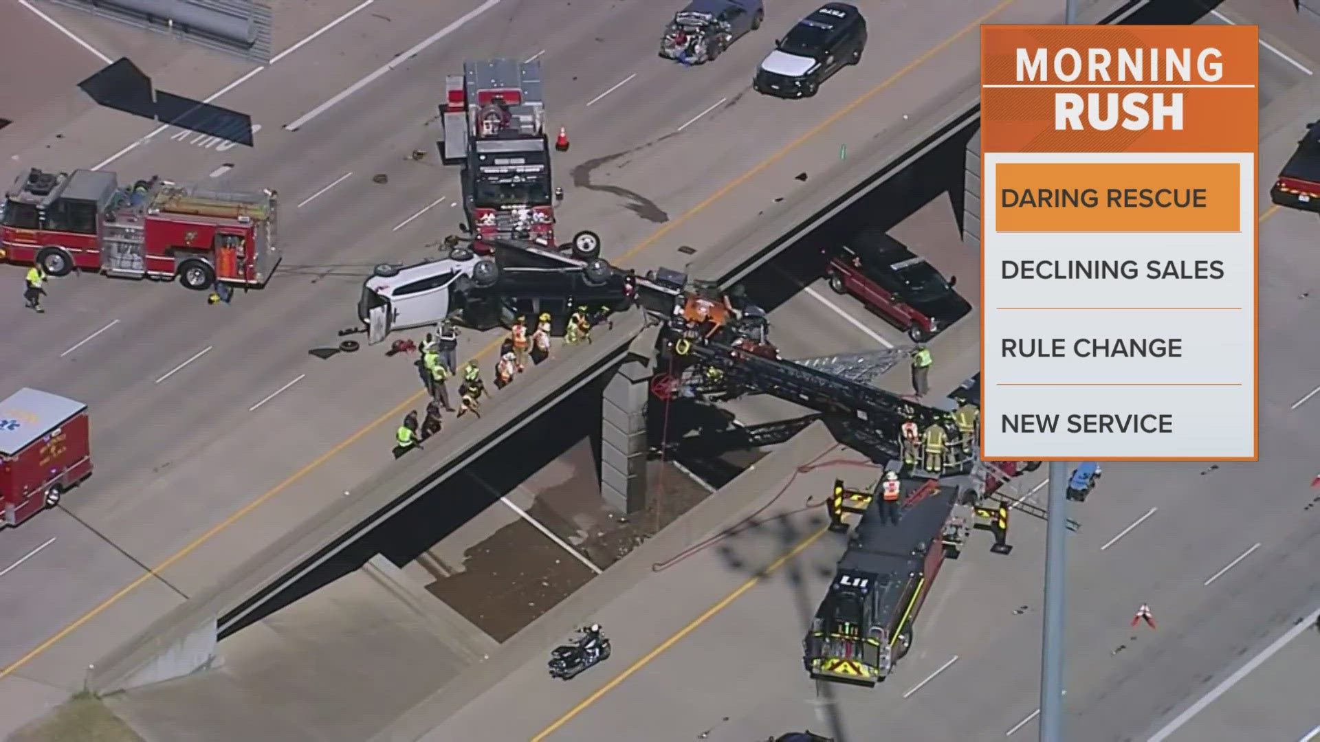 Traffic Alert: Crash closes westbound I-30 near Royse City | wfaa.com