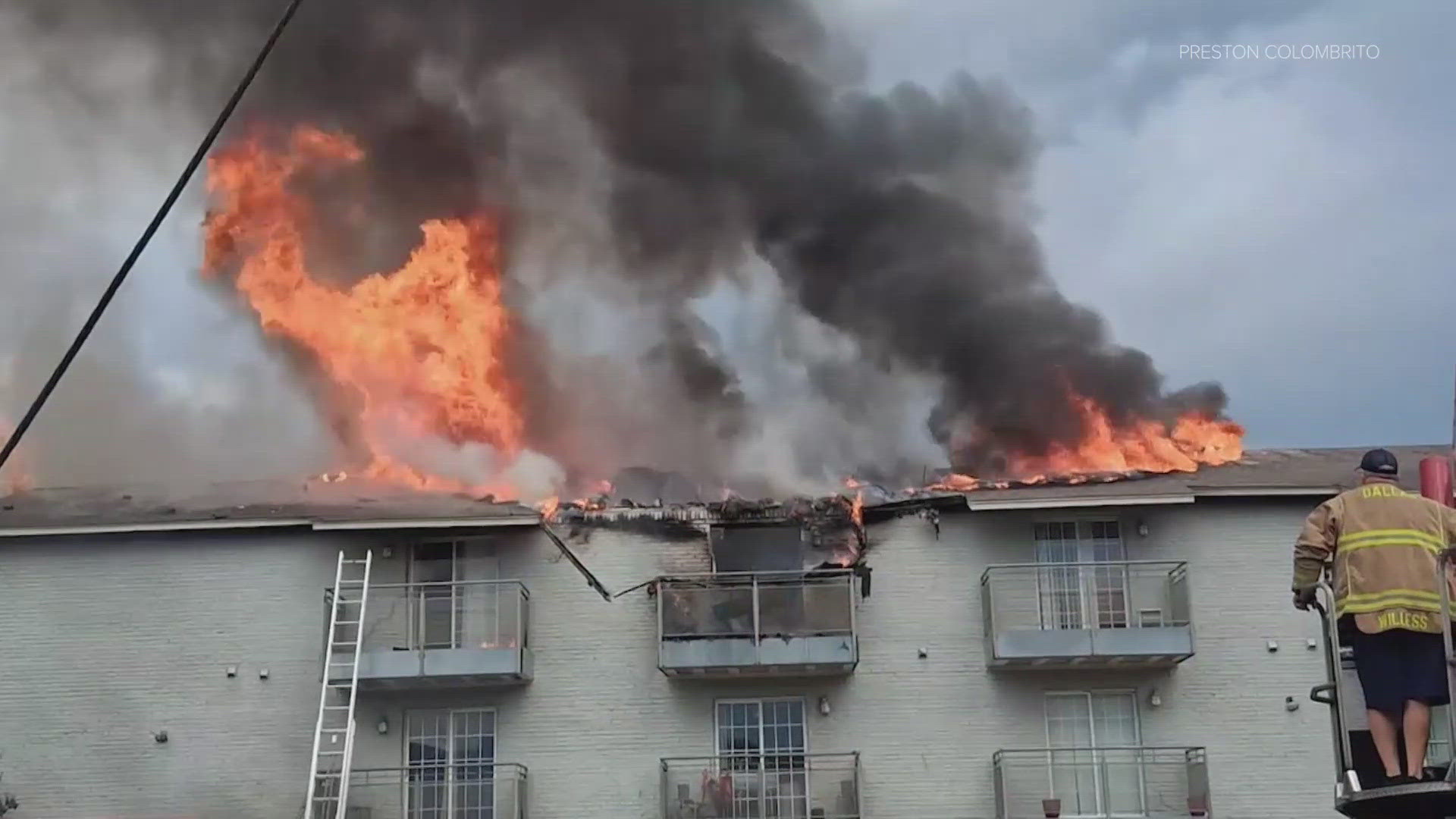 DFR: Nearly 50 firefighters respond to condo complex fire in East ...