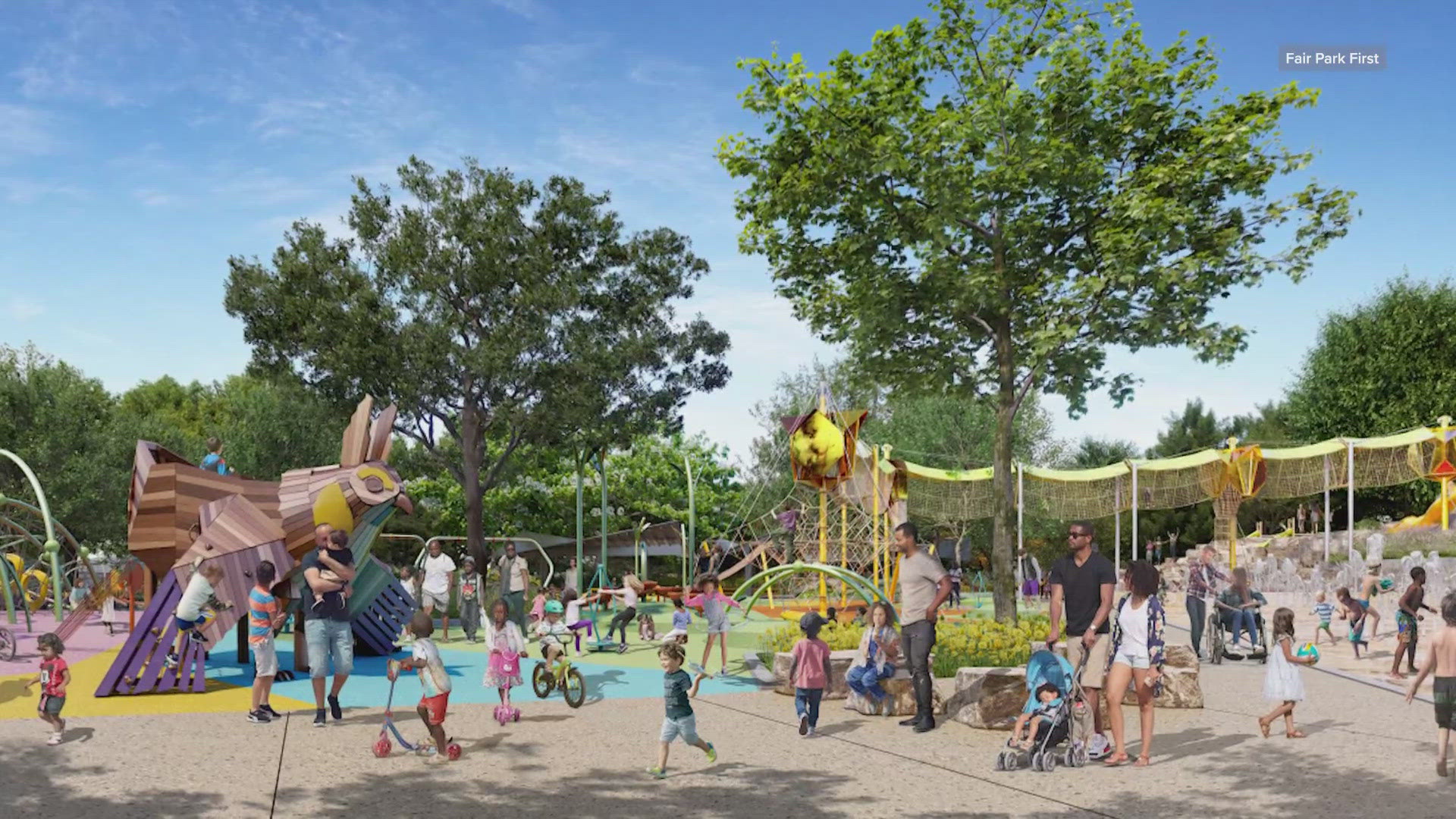 Community park at Fair Park gets $3M funding boost | wfaa.com
