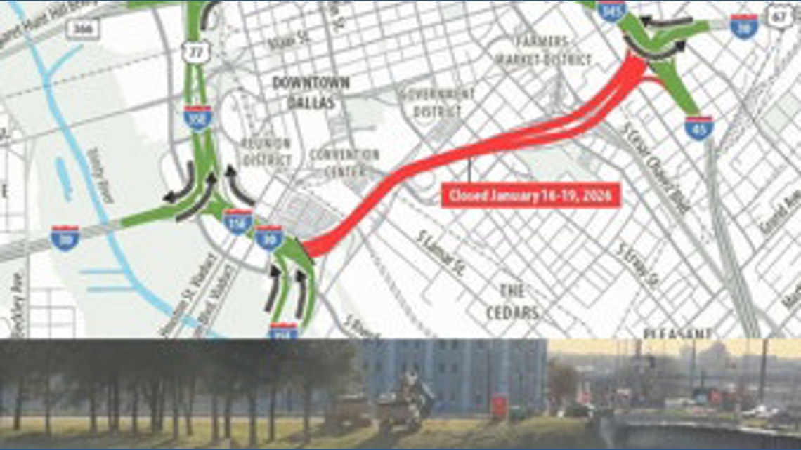 One weekend down, years to go: inside Dallas’ I-30 rebuild | wfaa.com